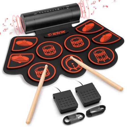 AeroBand Electronic Drum Set PocketDrum2 MAX（2025 Version）, Air Drum ...