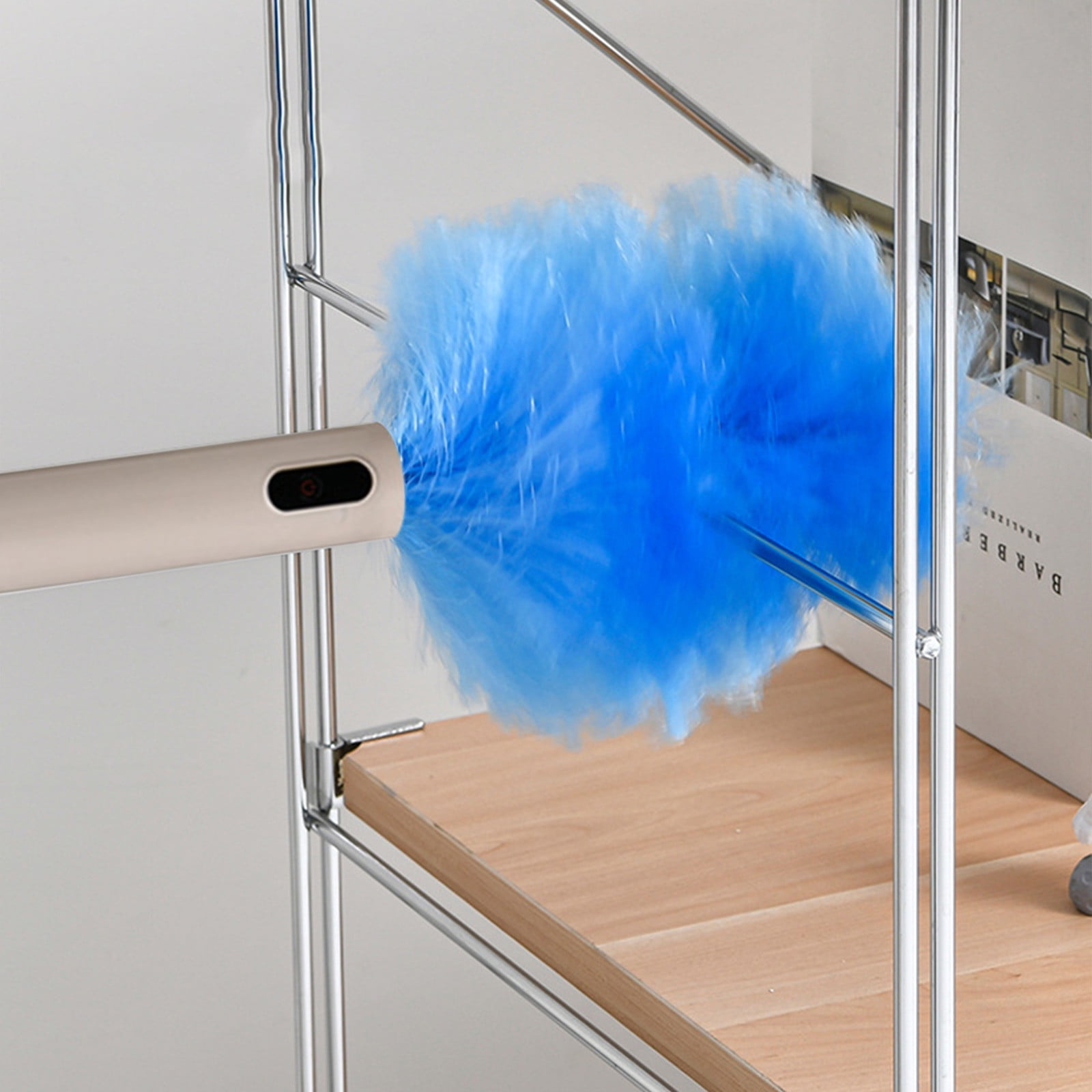 Electric Dust-removing Duster Retractable 360-degree Rotating ...