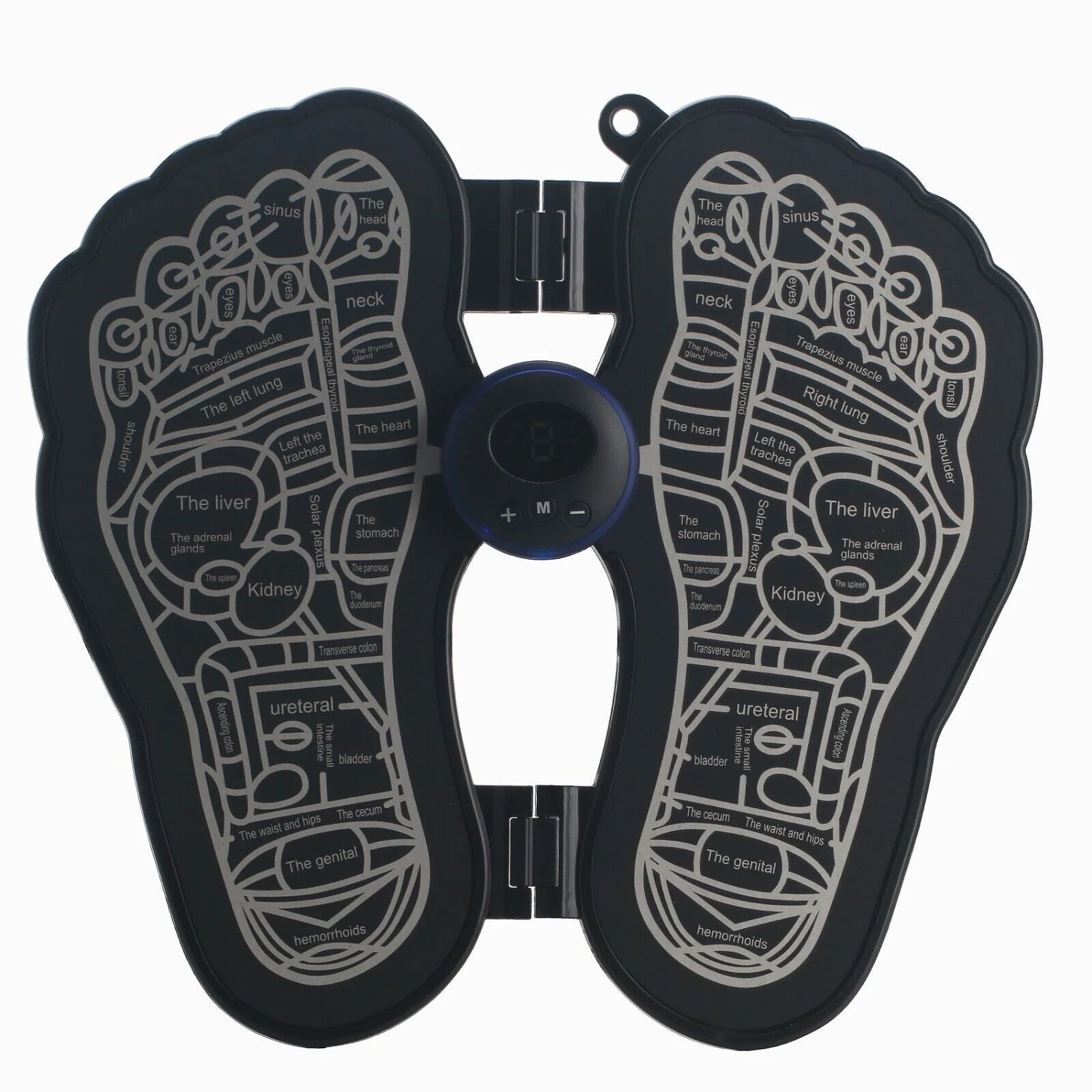 Electric EMS Foot Massager Leg Reshaping Pad Feet Muscle Stimulator Mat ...