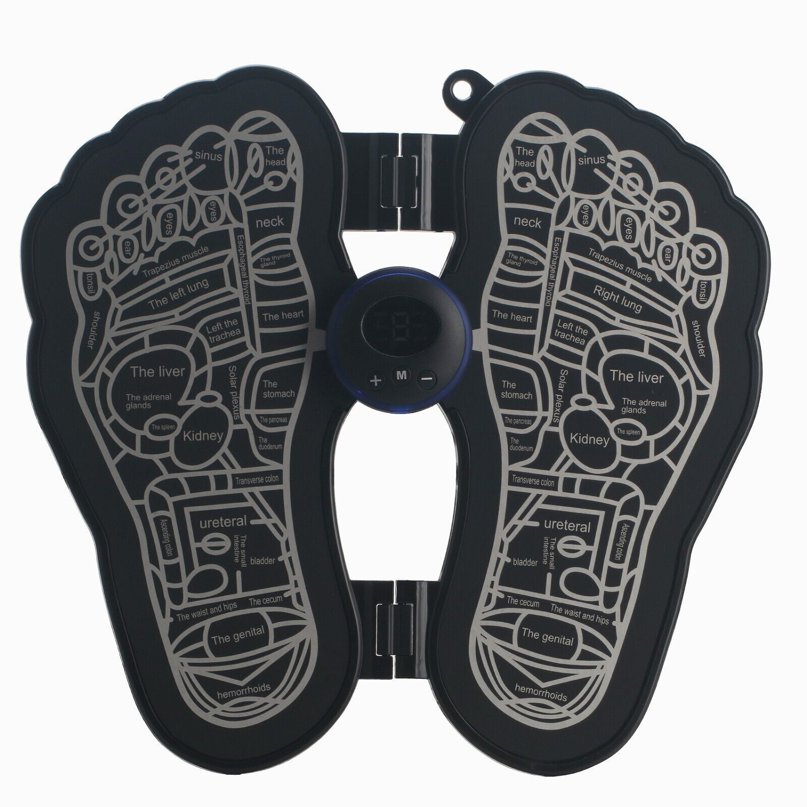 Electric EMS Foot Massager Leg Reshaping Pad Feet Muscle Stimulator Mat ...