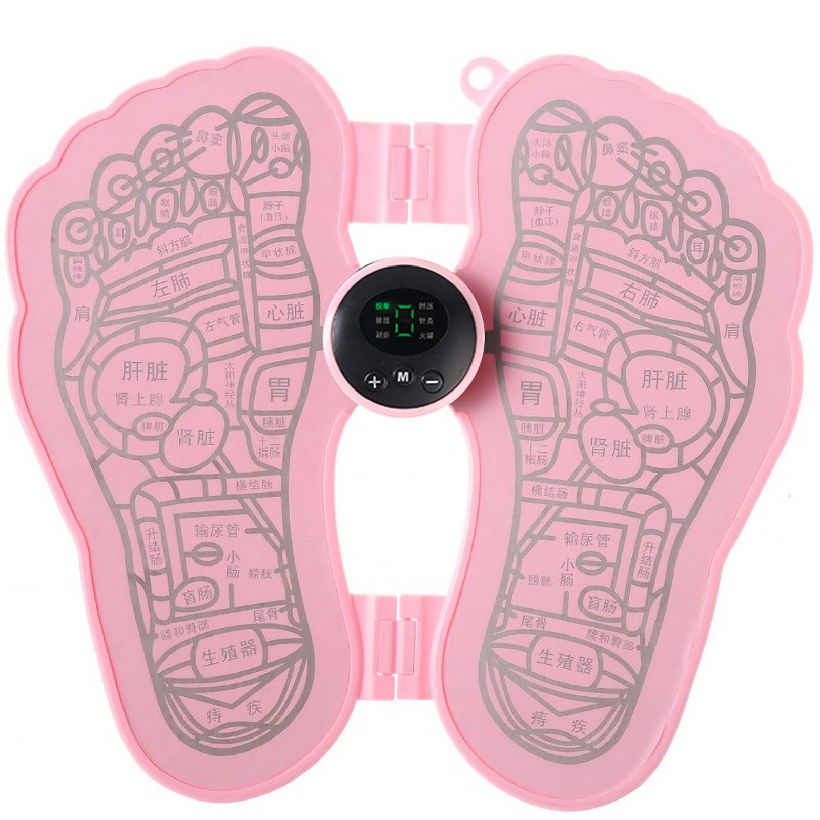 Electric EMS Foot Massager Pad, Feet Muscle Stimulator Foot Massage Mat ...