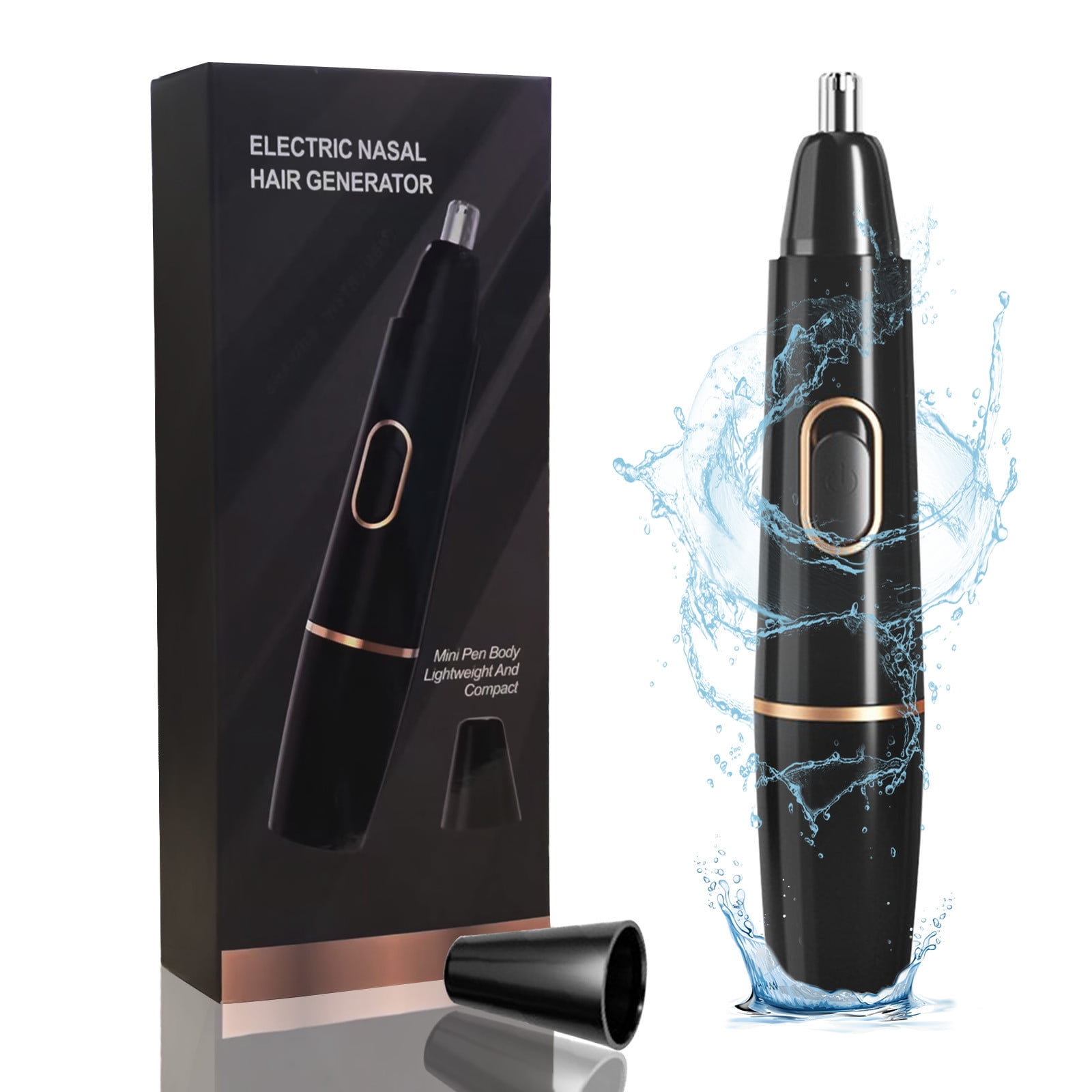 Electric Ear Nose Hair Trimmers, Rechargeable Battery Operated, IPX7 ...