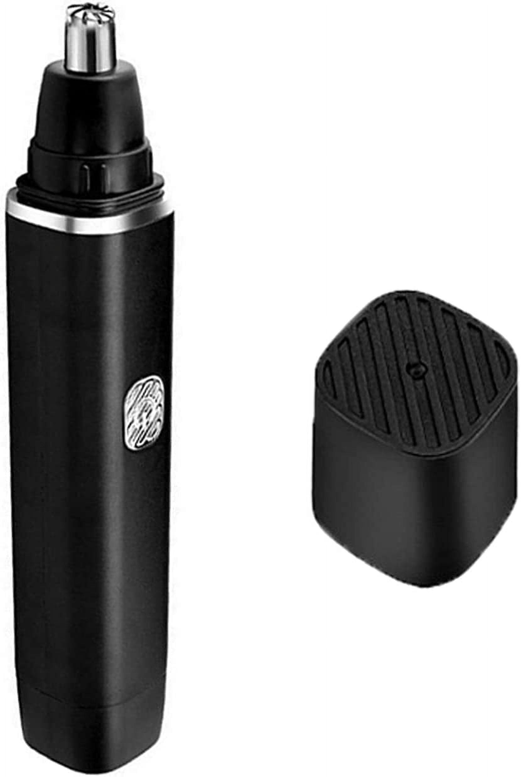 Electric Ear and Nose Hair Trimmer - Battery-Operated, Detachable ...