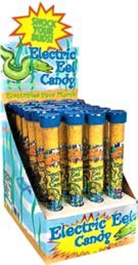Electric Eel Candy “Electrifies Your Mouth” Green apple Flavor Tubes ...