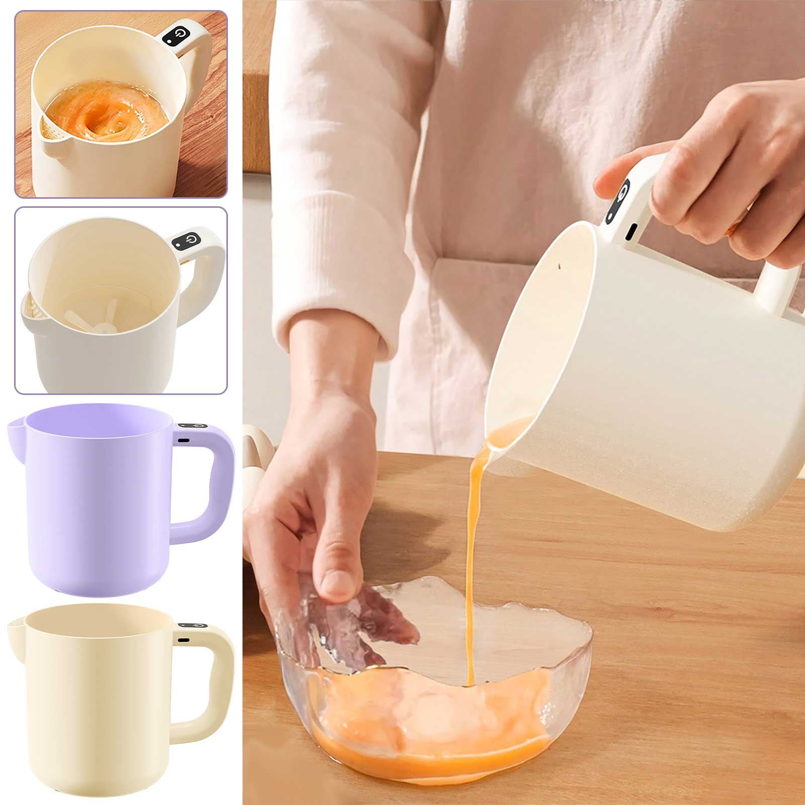 Electric Egg Beater Whisk | Multifunctional Handheld Mixer | Battery ...