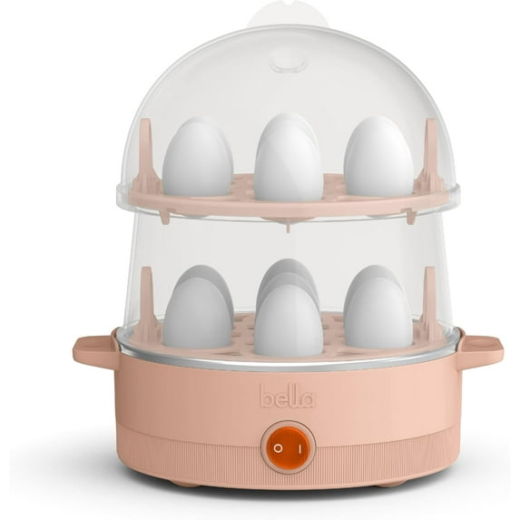 Electric Egg Cooker, 14 Eggs Capacity Tray, Double Stack, for Poached ...