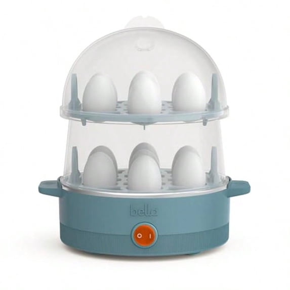 Electric Egg Cooker 14 Eggs Capacity Tray Double Stack for Poached ...