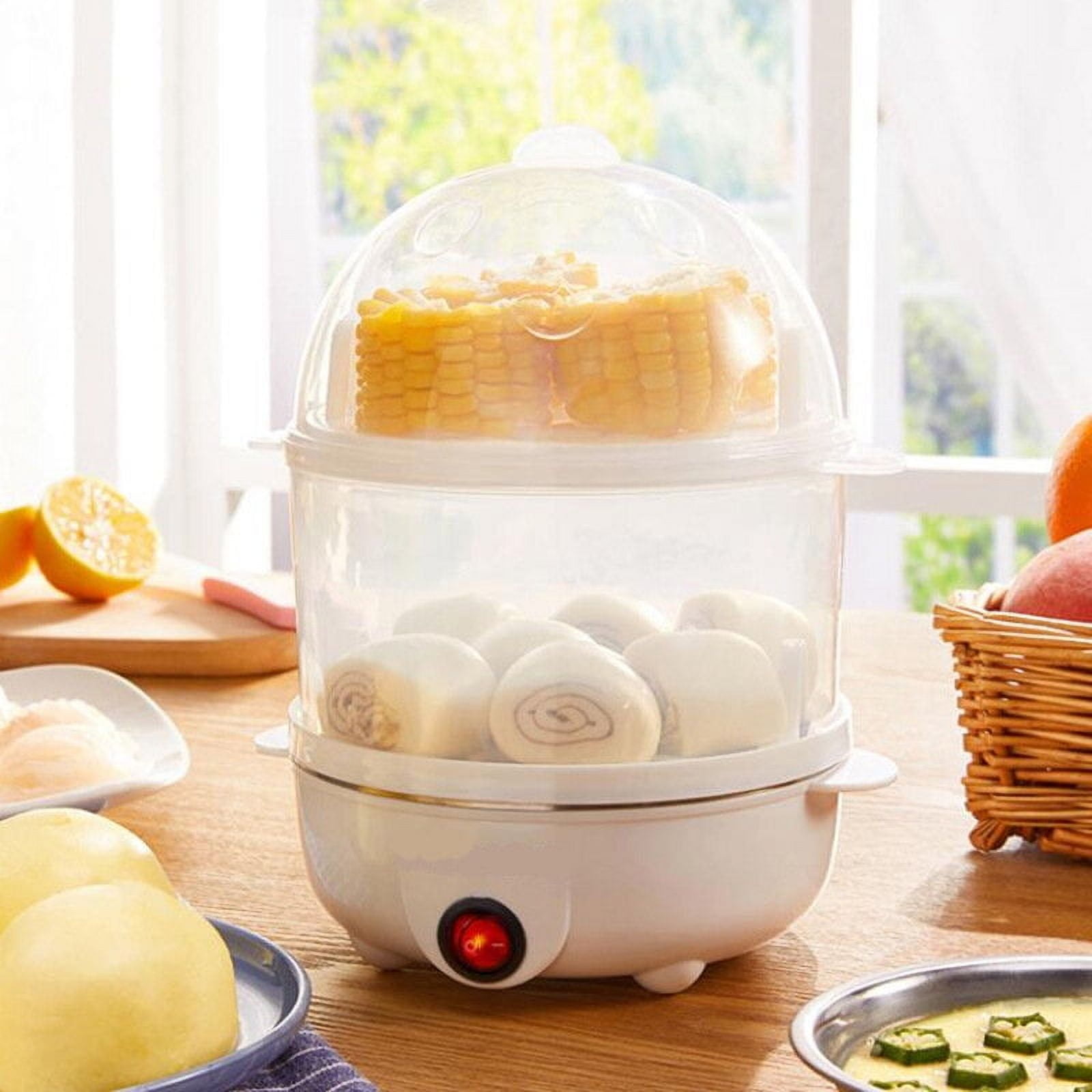 Electric Egg Cooker Boiler - Rapid, Automatic, Multi-Functional Steamer ...