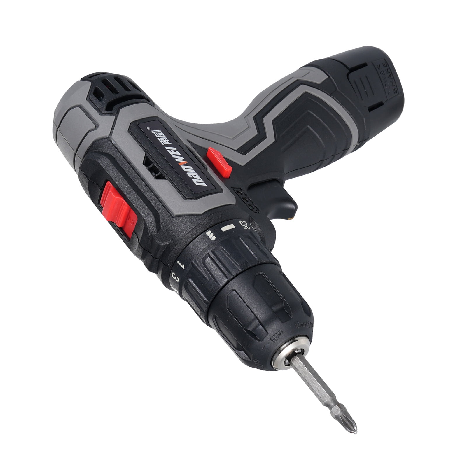 Electric Electric Drill Sets Cordless Drill Driver 25+1 Setting Speed ...