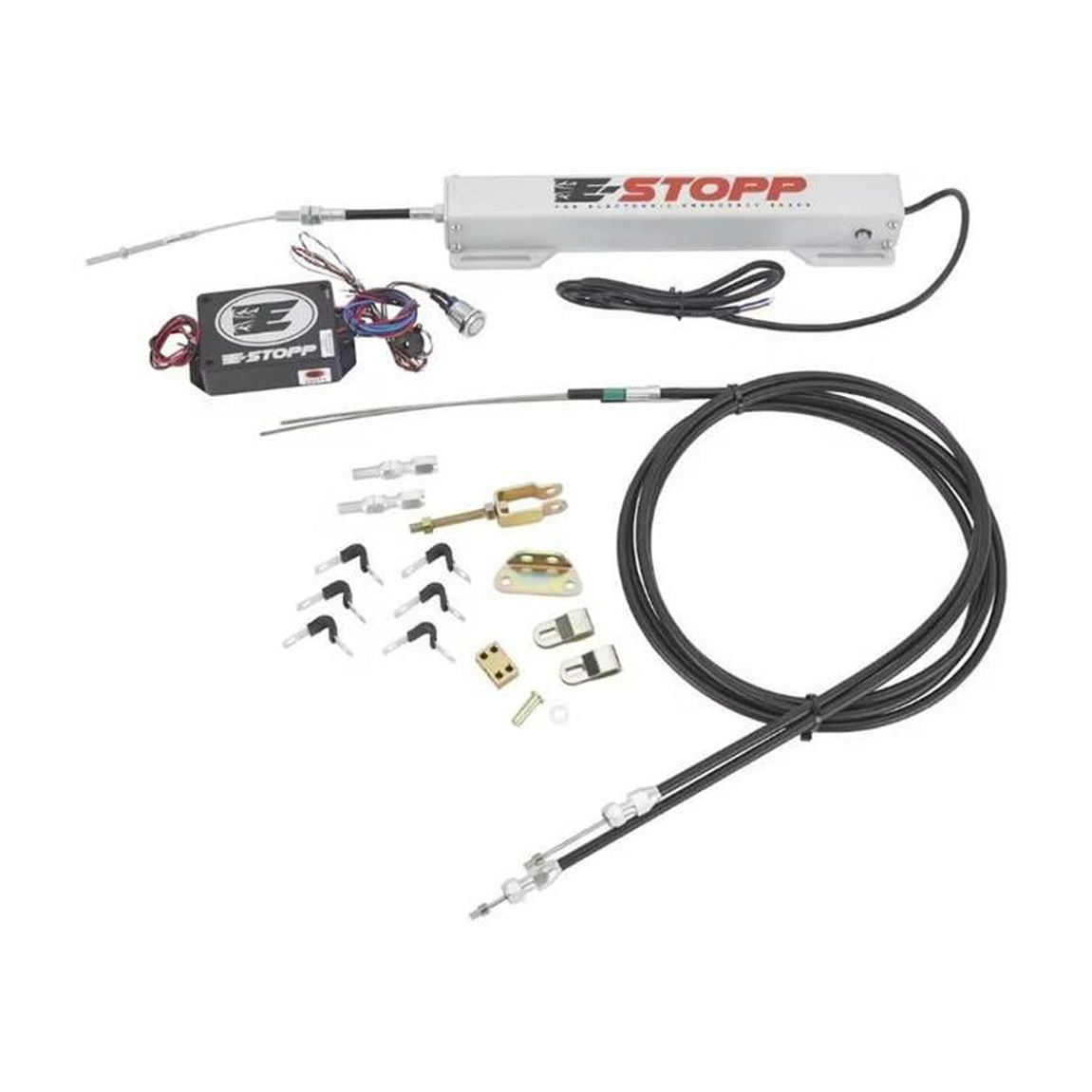 Walmart Electric Emergency Brake Kit with Cables, Brackets and Auto ...