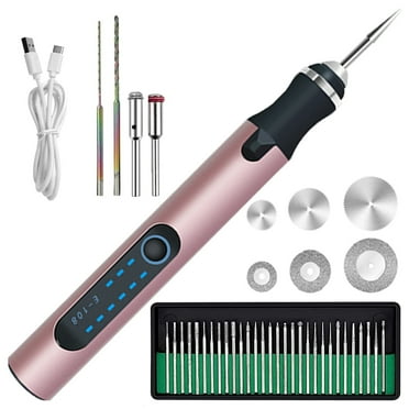 Electric Engraving Pen Cordless Micro Carving Pen with 3 Adjustable ...