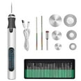 Portable Electric Engraving Pen - Cordless Micro Carving Kit with 3 ...