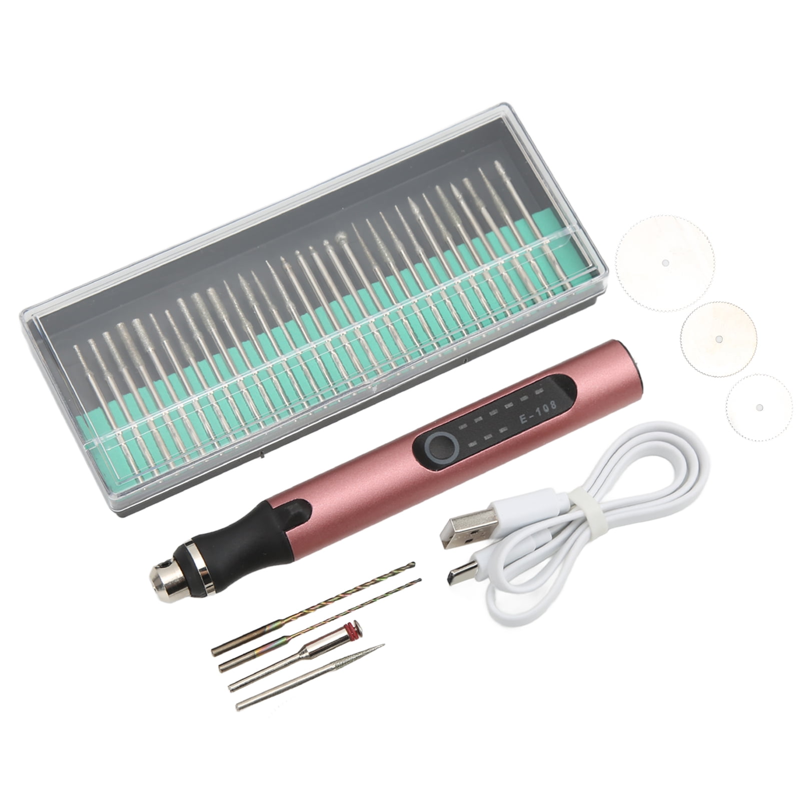 Electric Engraving Pen Kit,Engraving Pen Portable Wireless Charging 3 ...