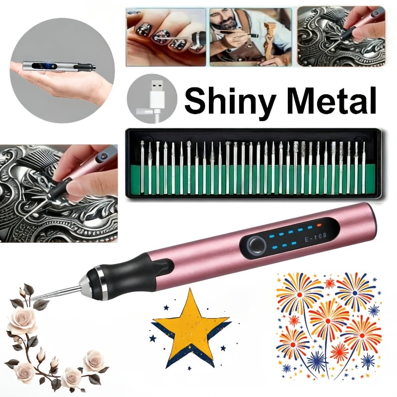 Electric Engraving Pen, Usb Rechargable Engraving Pen,Mini Electric ...