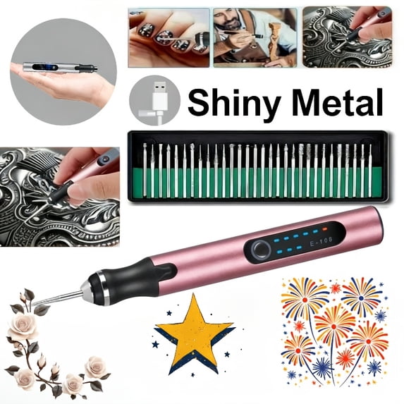 Electric Engraving Pen, Usb Rechargable Engraving Pen,Mini Electric ...