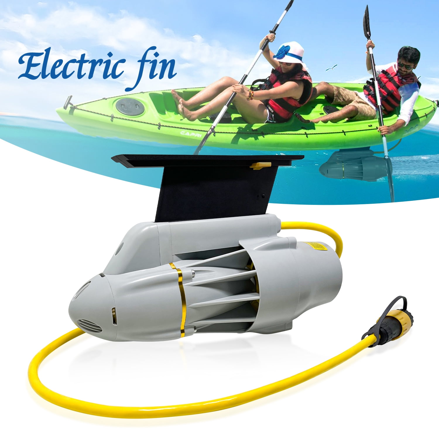Electric Enigne Trolling Motor for SUP, Fishing Kayak, Belly Boat, 8KM ...
