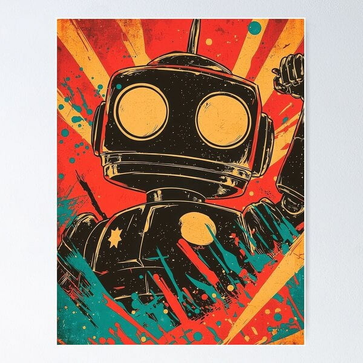 Electric Epoch Explorer Poster Wall Art, Modern Wall Decor For Living ...