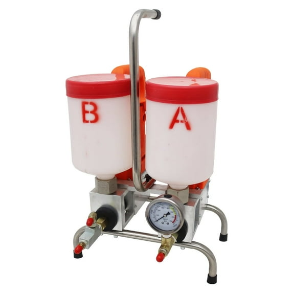 Electric Epoxy Polyurethane Foam Injection Pump Grouting Machine Double ...