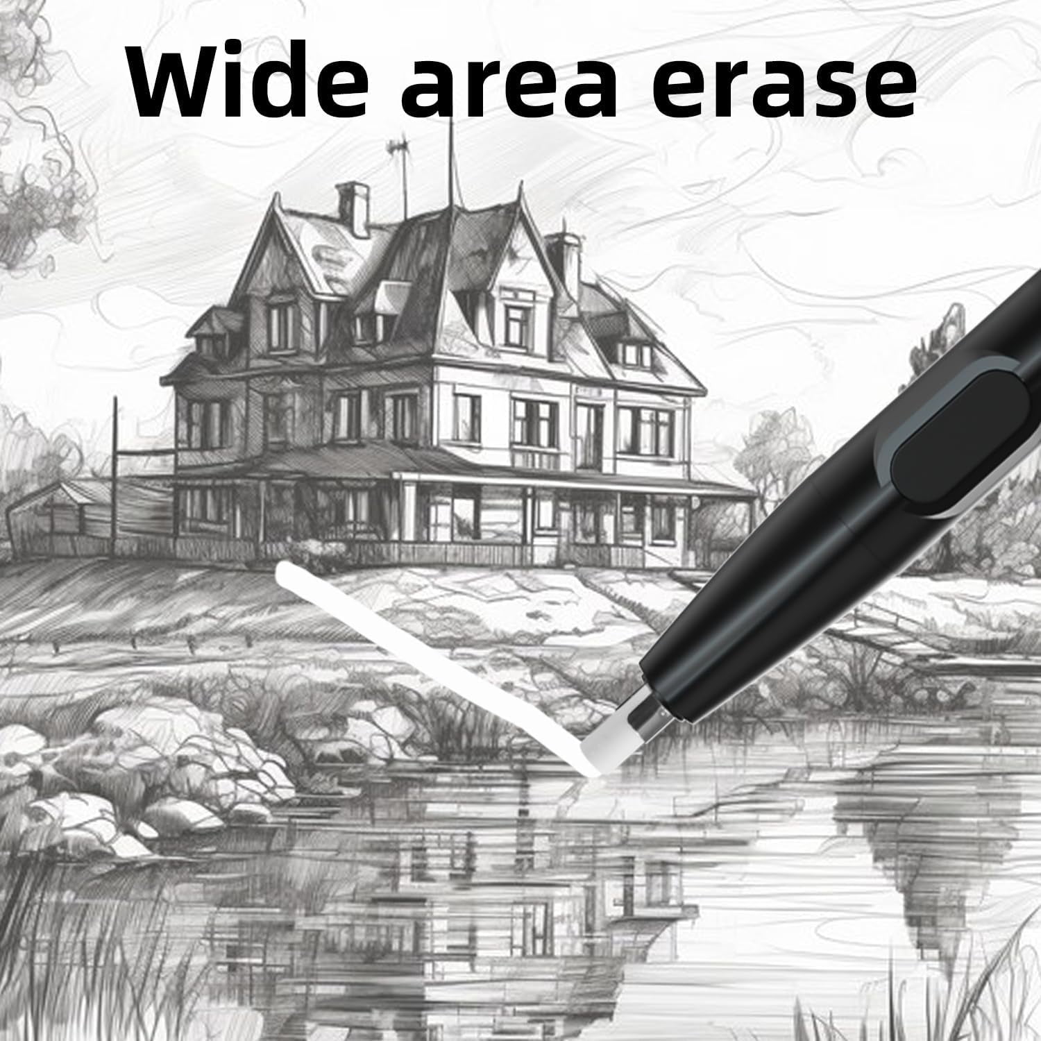Electric Eraser for Artists, 20 Refills, Automatic Portable Erasers for ...