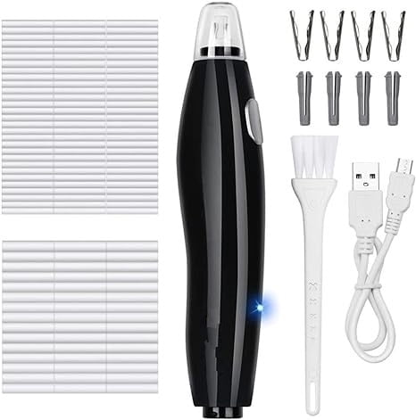 Electric Eraser for Artists, Rechargeable Electric Eraser Kit, 140 ...