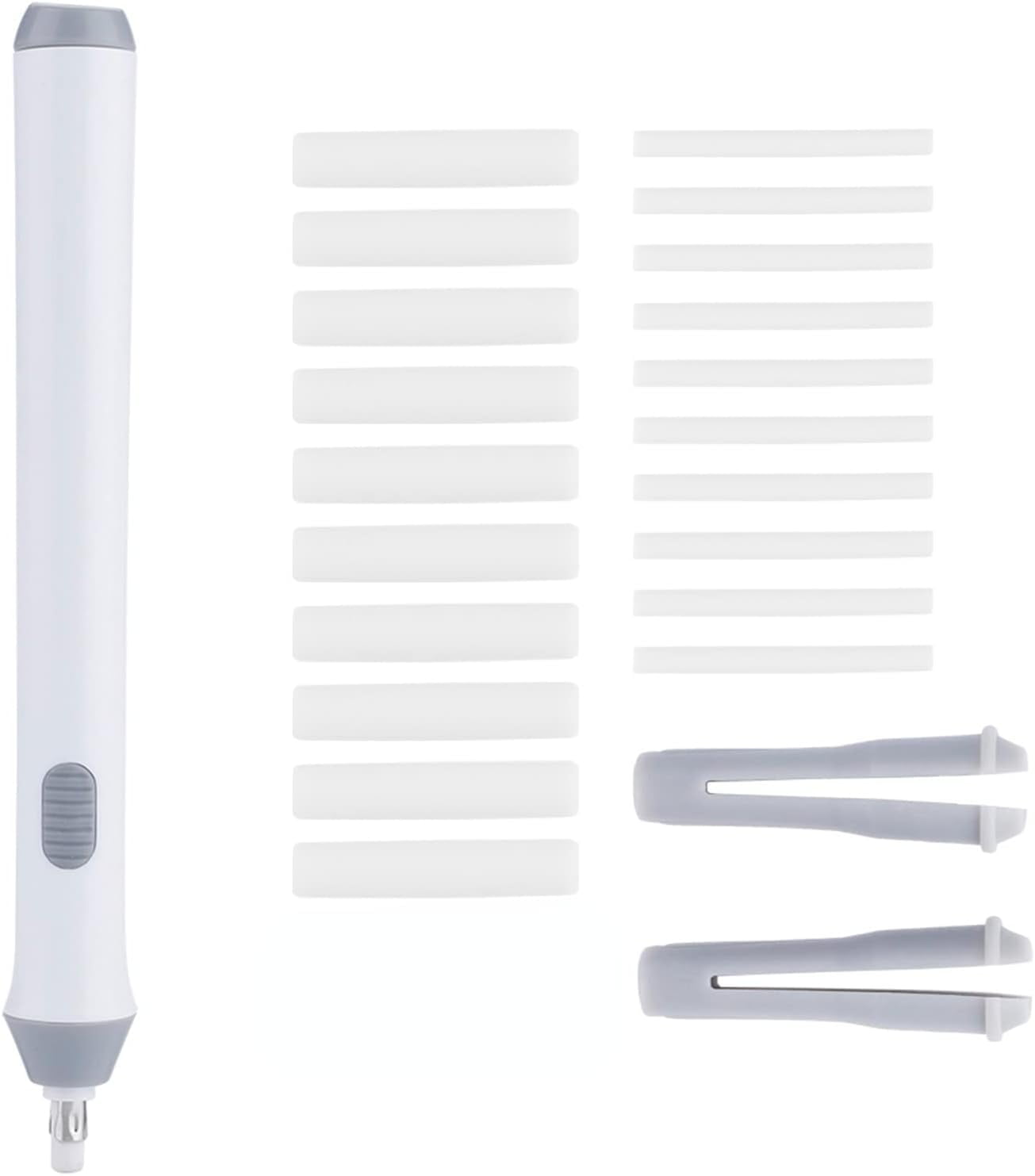 Electric Eraser Kit Automatic Pencil Eraser Battery Operated with 20 ...