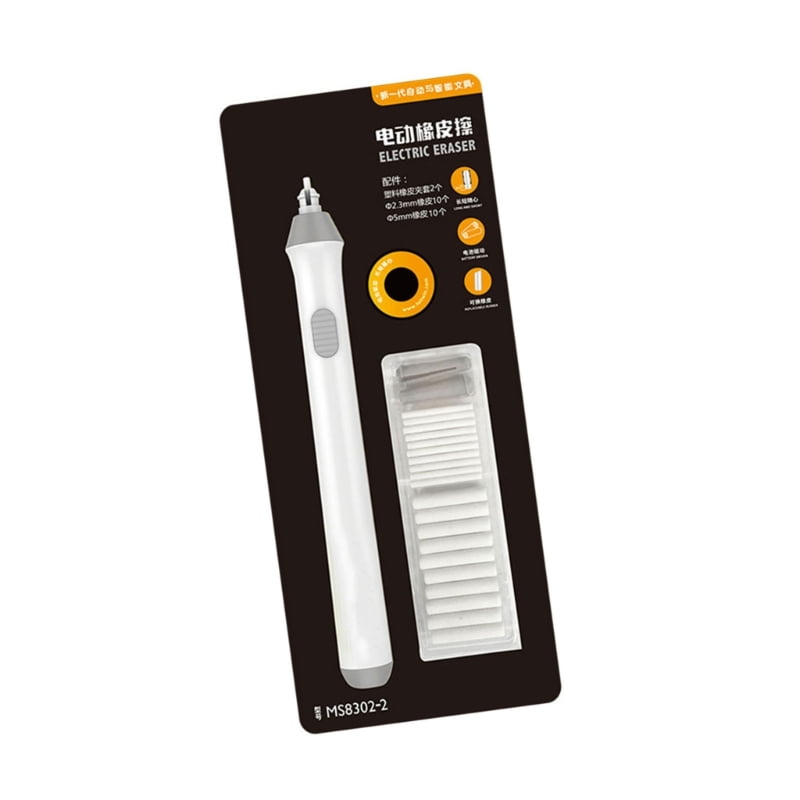 Electric Eraser Kits Battery Operated Eraser Electric Pencil Eraser for ...