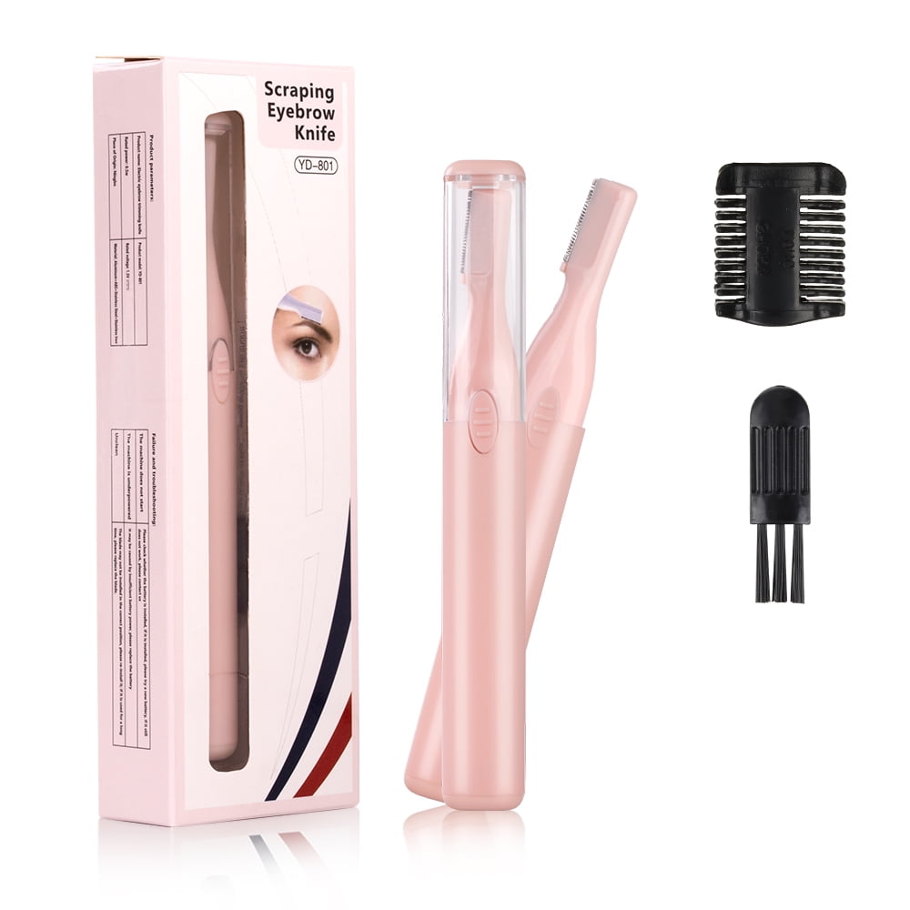 Electric Eyebrow Trimmer Mini Facial Hair Removal Razors for Women ...