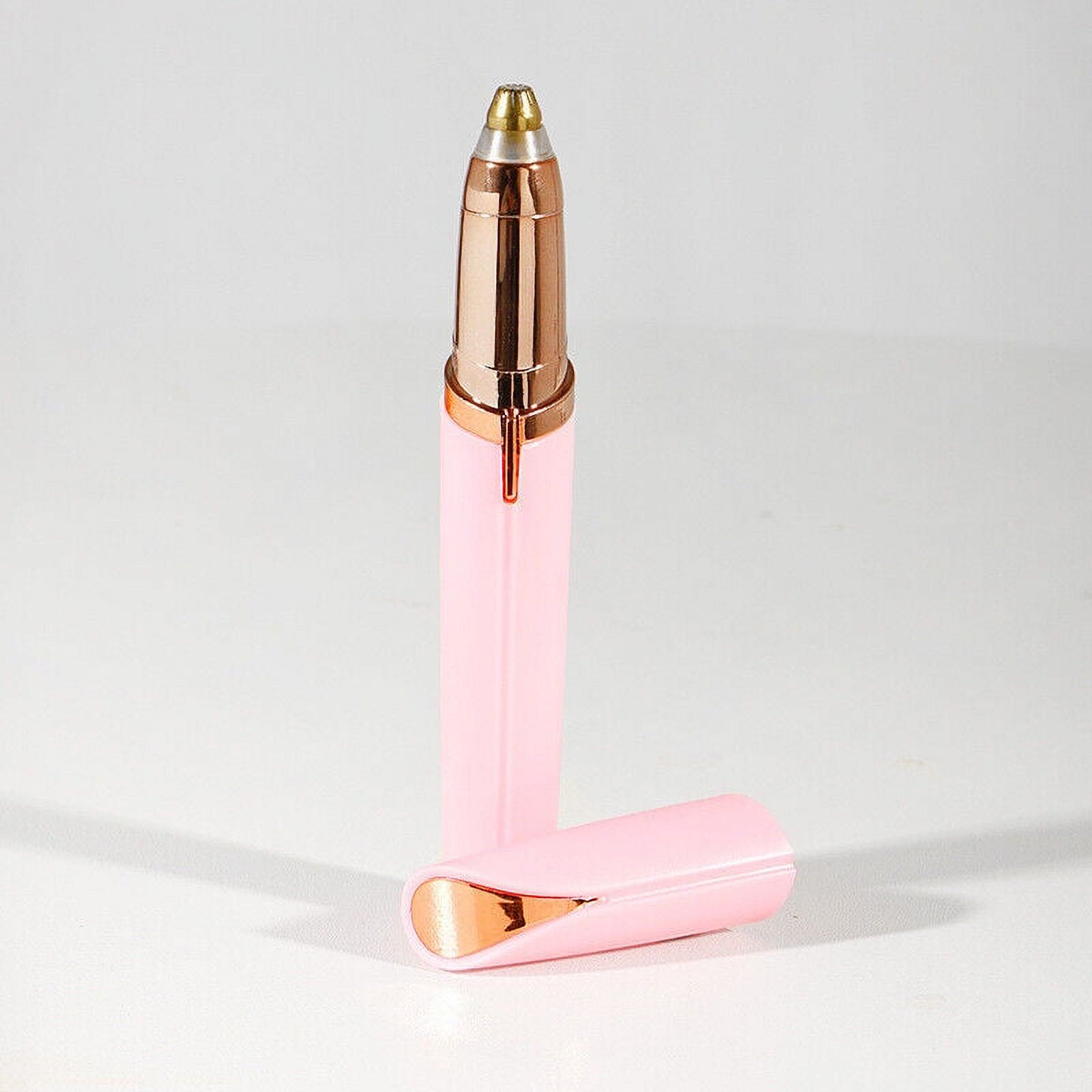 Electric Eyebrow Trimmer Rechargeable Facial Hair Remover Mini Epilator ...