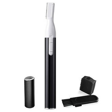 2 Pcs Electric Eyebrow Trimmer Women Face Razors Mini Shaver Battery ...
