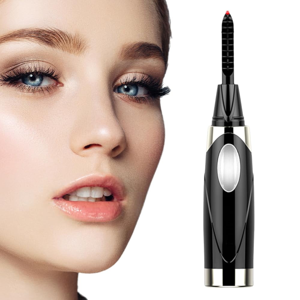 Electric Eyelash Curler for Instant Glam,2025 Upgrade Heated Eyelash Curler for Women,Mini ...