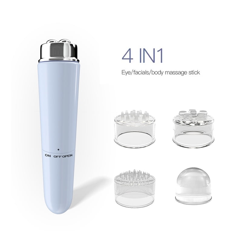 Electric Facial 4 In 1 Massager Micro Vibration Eye Beauty Instrument ...