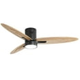 Electric Fans 56 Inch Modern Design Flush Mount Ceiling Fan with Light ...