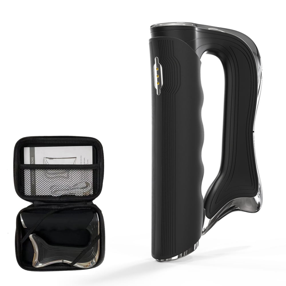 Electric Fascia Massager Body Scraping Microcurrent Vibration Muscle ...