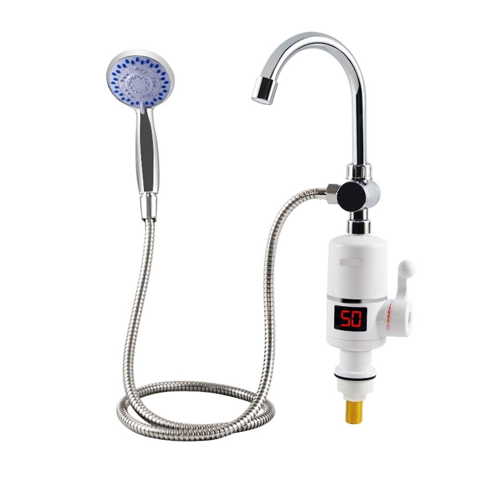 Electric Fast Instant Water Heater Tap Bathroom Heaters Instant Hot ...