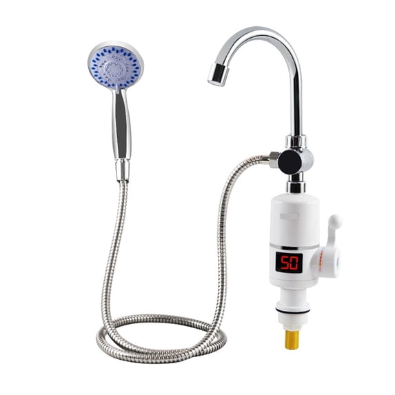 Electric Fast Instant Water Heater Tap Bathroom Heaters Instant Hot ...