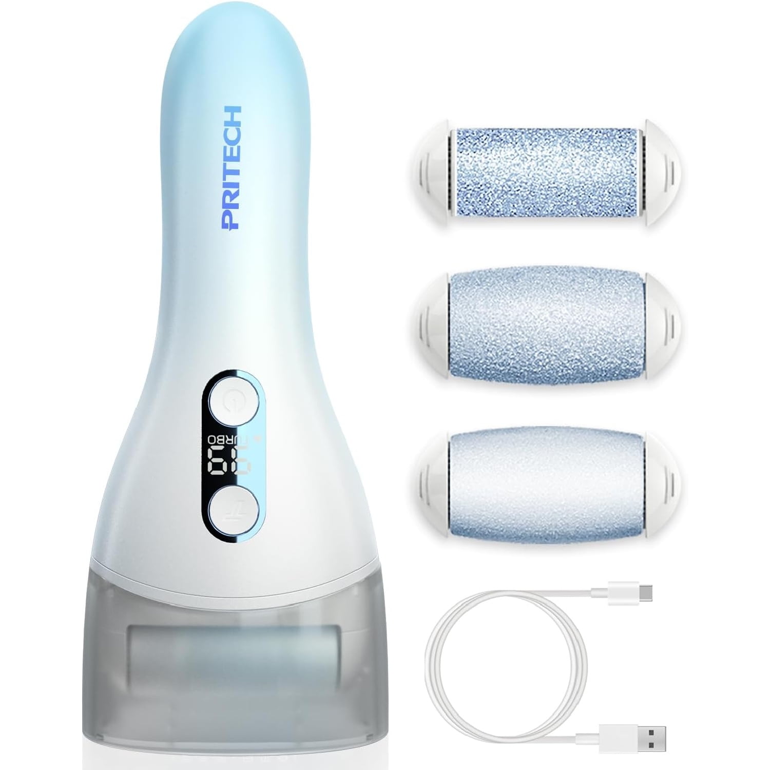 Electric Feet Callus Removers Rechargeable, Portable Electronic Foot ...