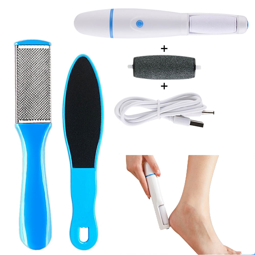 Electric Feet Callus Removers Rechargeable,Rechargeable Foot Scrubber ...