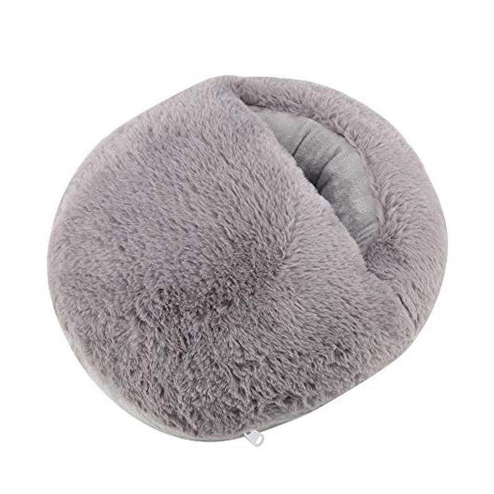 Electric Feet Warmer Pad Heating Pad Feet Warmer Soft Washable Fuzzy ...