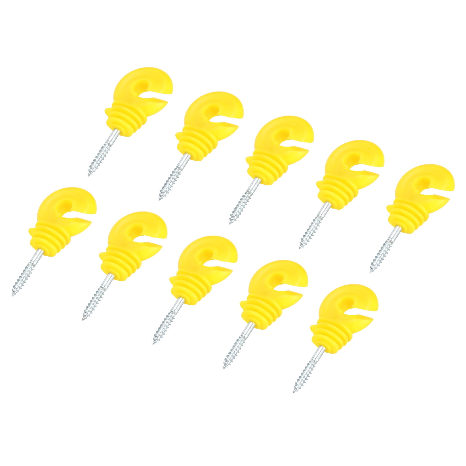 Electric Fence Insulator Screw in Ring Insulator 25 Pack Wood Post ...