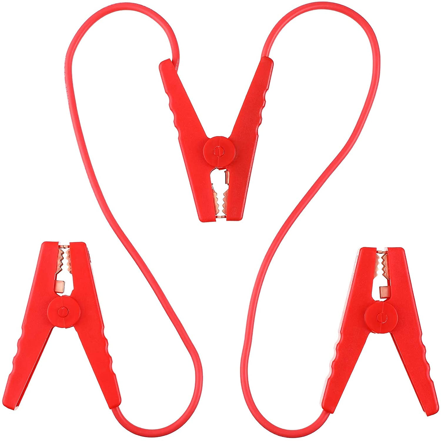 Electric Fence Jump Jumper Wires Alligator Clips Cable Connect and ...