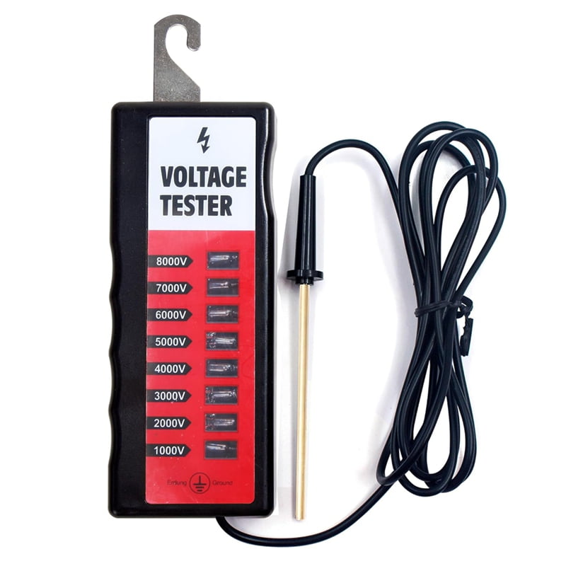 Electric Fence Voltage Tester, Portable Fence Tester, Neon Lights ...
