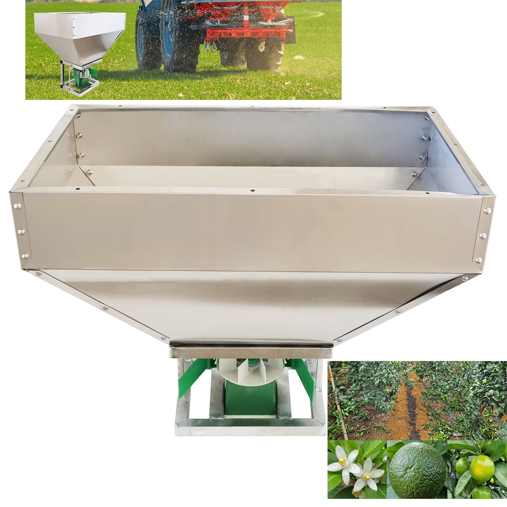 Electric Fertilizer Spreader Tractor Front Vertical Motor Stainless ...