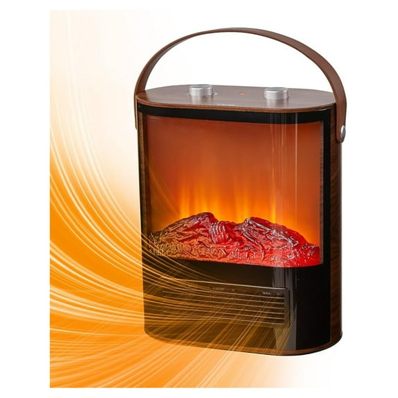 Electric Fireplace Heaters Small Indoor Use Space Heater 1500W Electric ...