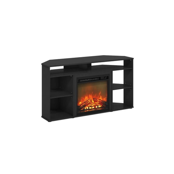 Electric Fireplace TV Stand - Corner Entertainment Center - No Heat ...