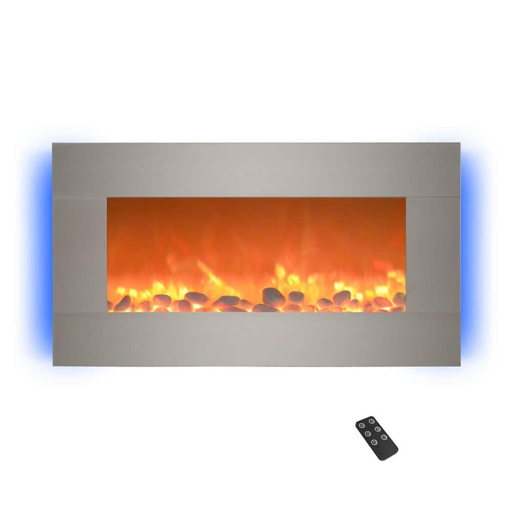 Electric Fireplace with Backlights - Walmart.com
