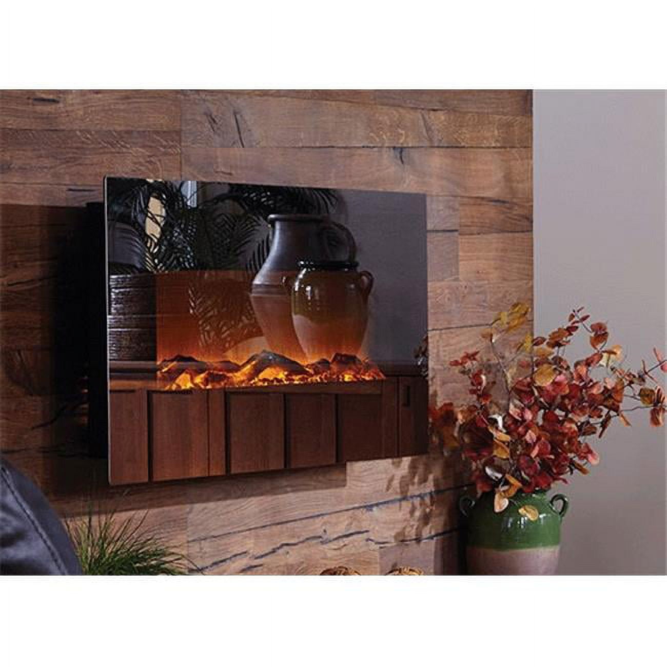 Electric Fireplace with Heat - Walmart.com