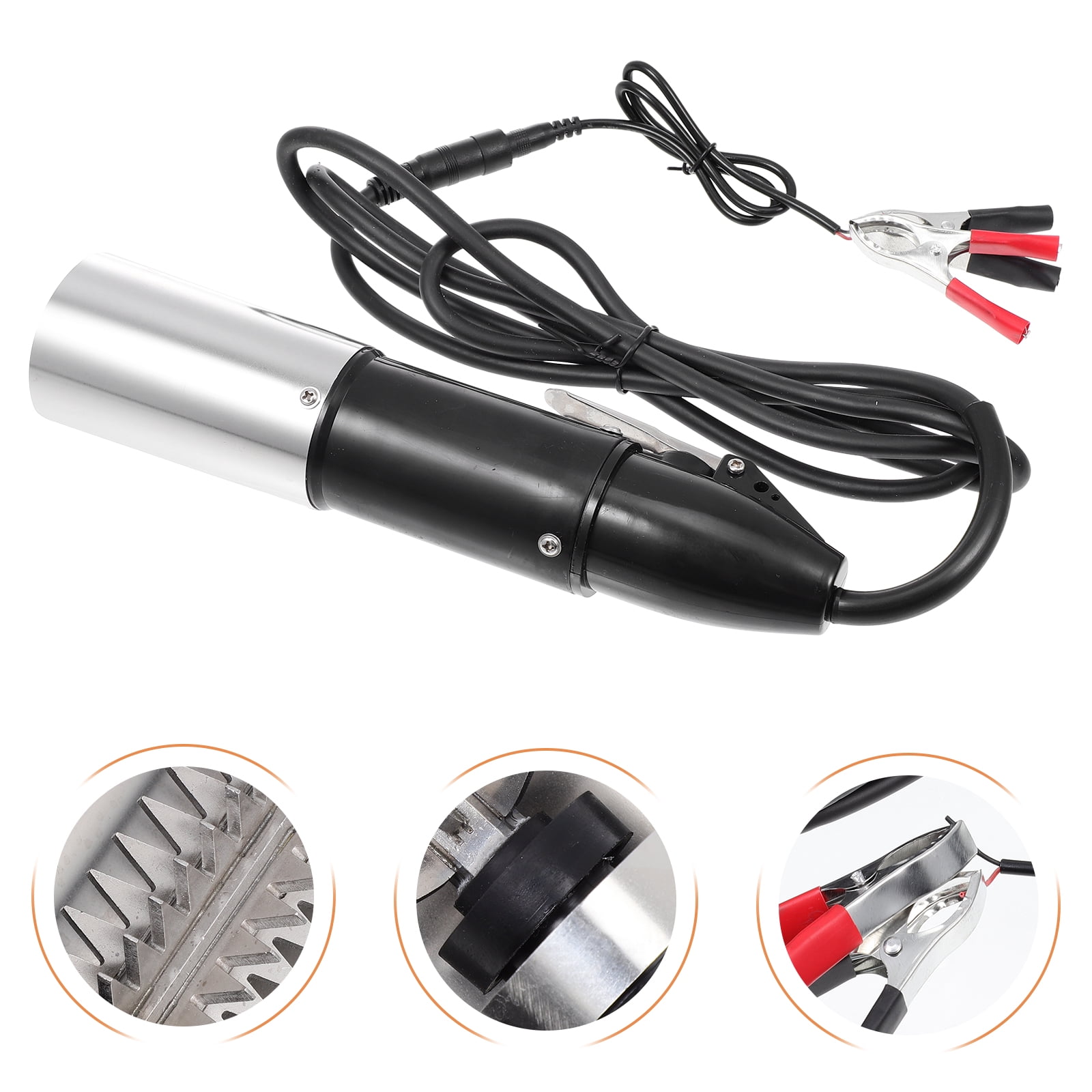 Electric Fish Scale Scraper, 1 Set of Waterproof Fish Scale Scraper ...