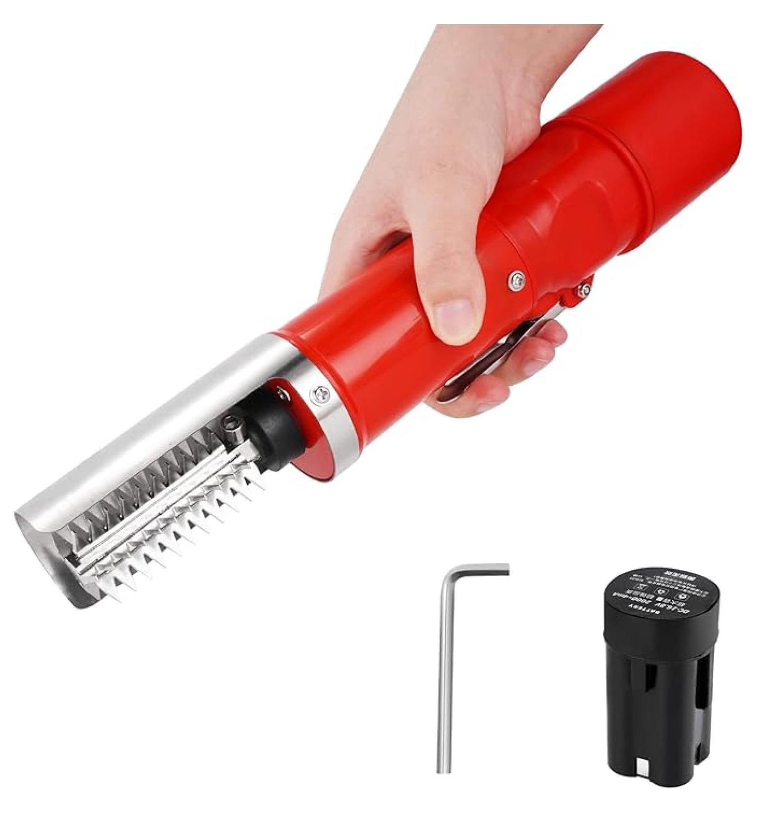 Electric Fish Scaler Remover, 2000mAh Cordless Powerful Fish Scale ...