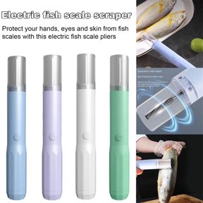 Kelingqi Fish Scaler Stainless Steel Fish Cleaning Tool Kitchen Fish ...