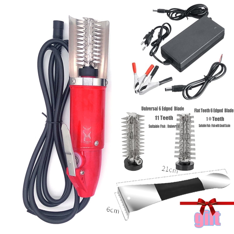 Electric Fish Scaling Machine Scalers 120W Waterproof Scraper Clean ...